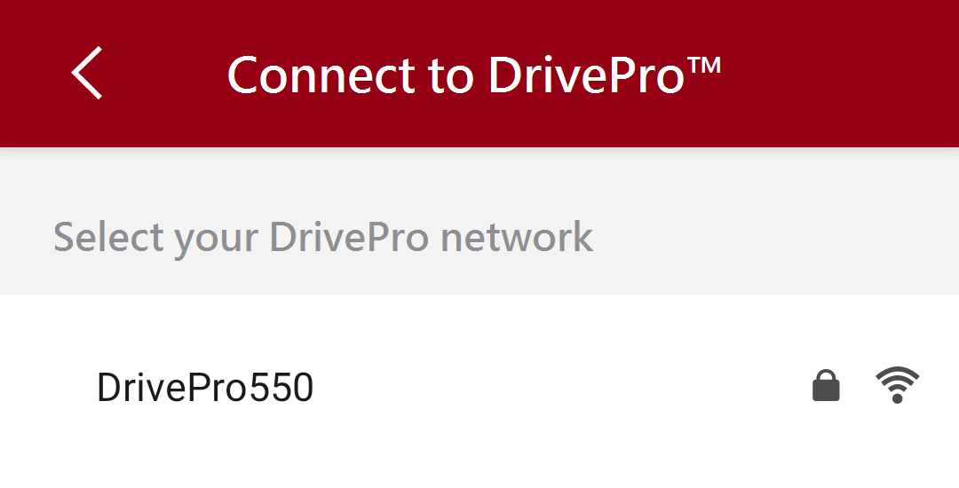 Conexión a DrivePro™ - DrivePro™ FAQ